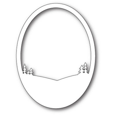 Memory Box - Dies - Gentle Valley Oval | Scrapy Land Inc