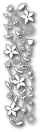 Memory Box Dies - Fairytale Flower Border | Scrapy Land Inc